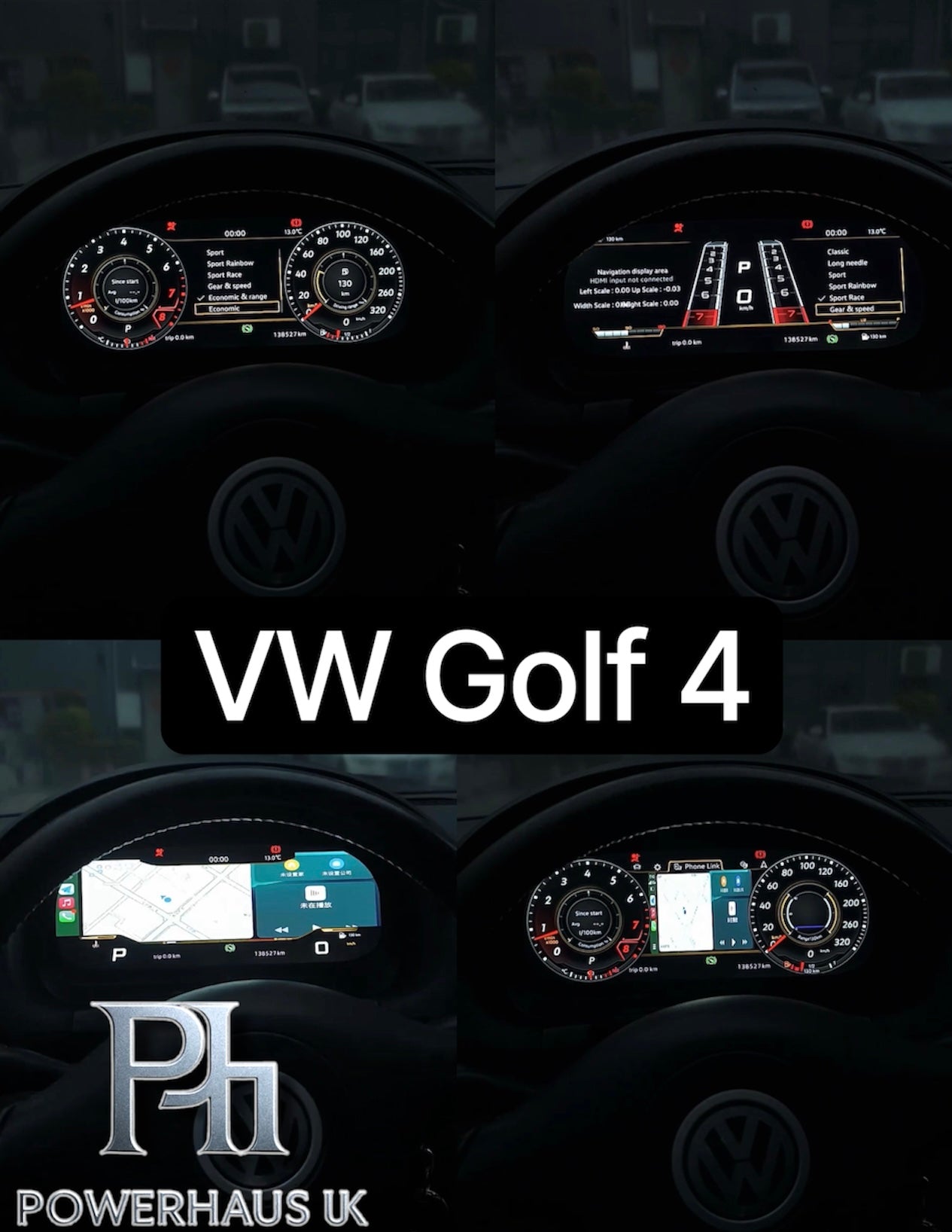 VW Transporter T6.1 (2019-2024) DIgital Cluster Virtual Cockpit ...